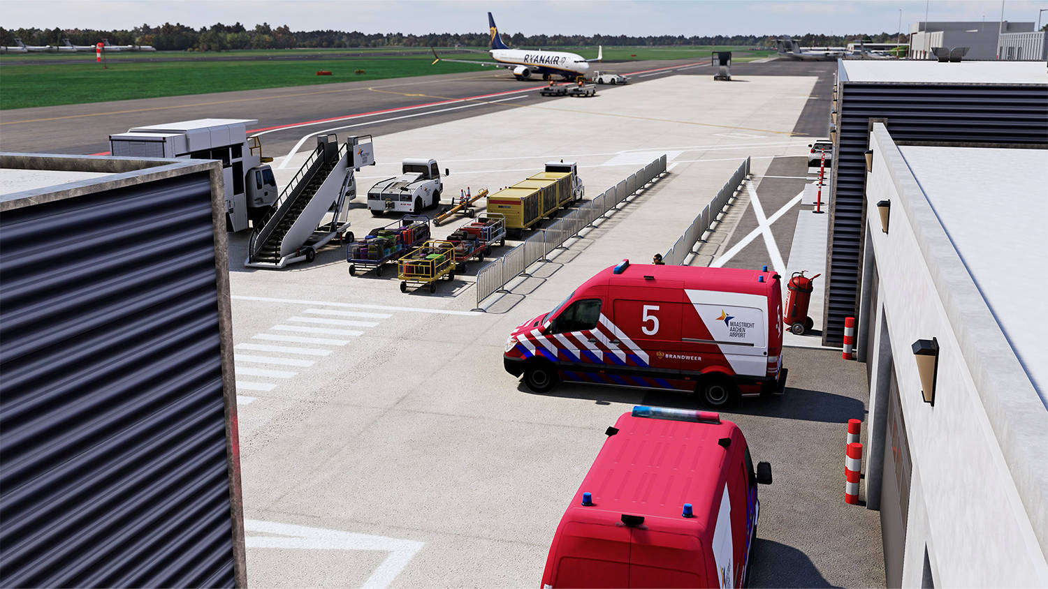 Just Flight - ST Simulations - EHBK - Airport Maastricht-Aachen MSFS