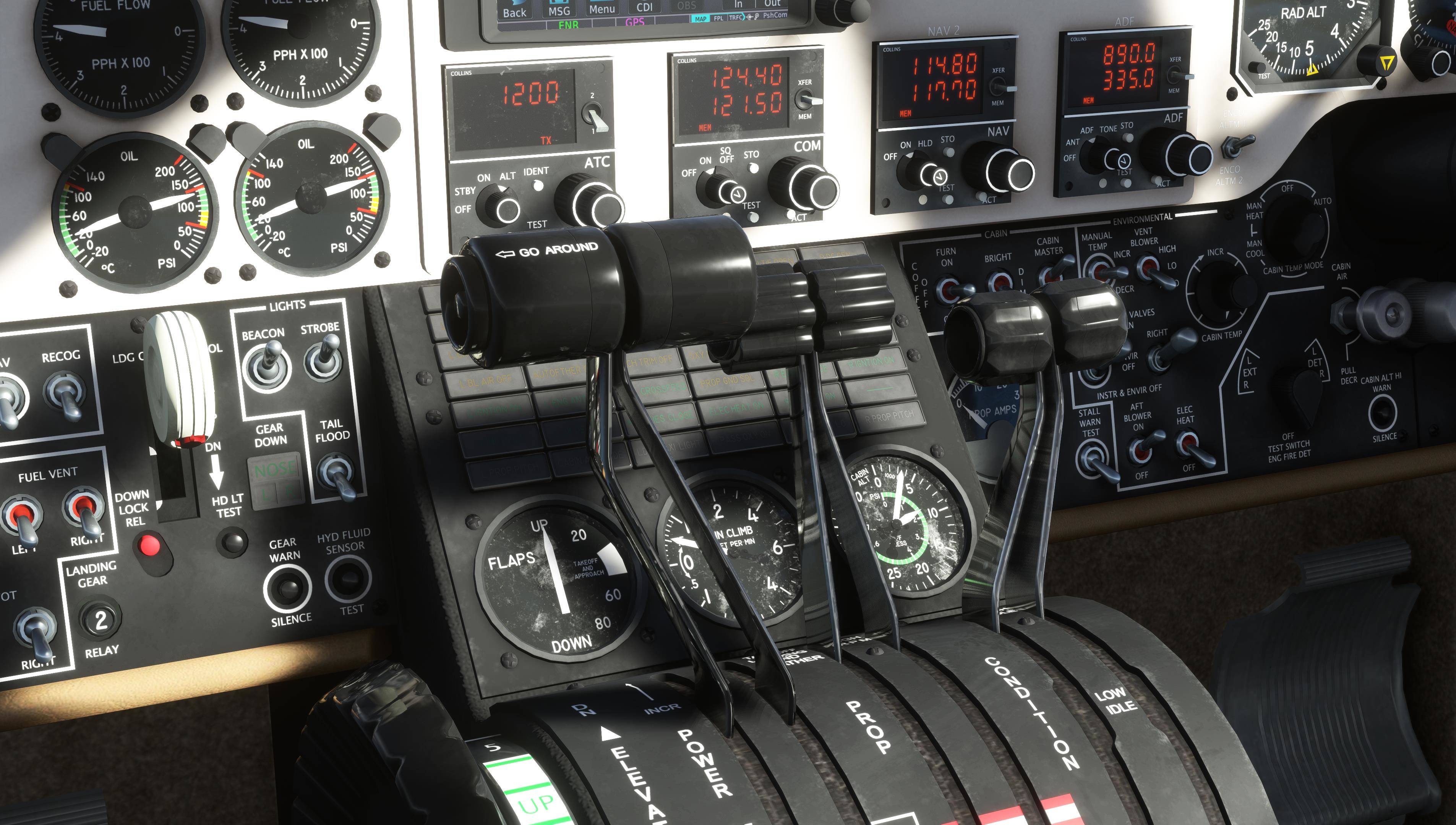 Just Flight - Steam Gauge Overhaul - Analog King Air