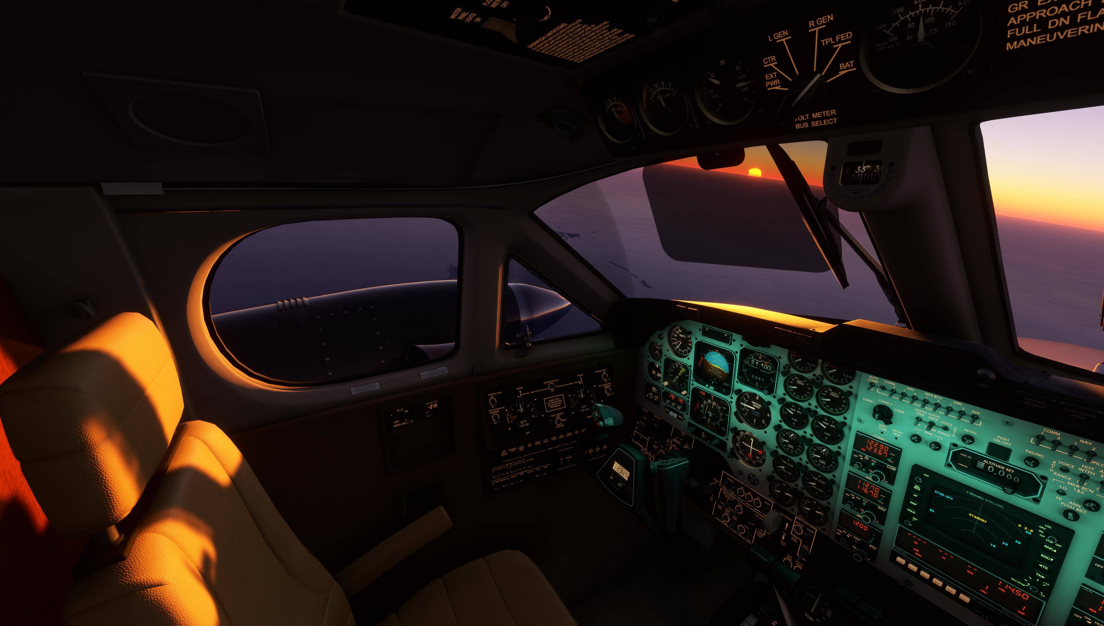 Just Flight - Steam Gauge Overhaul - Analog King Air