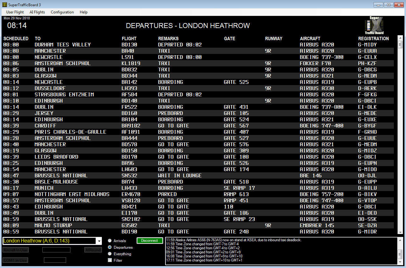 Just Flight - Super Traffic Board (FSX)