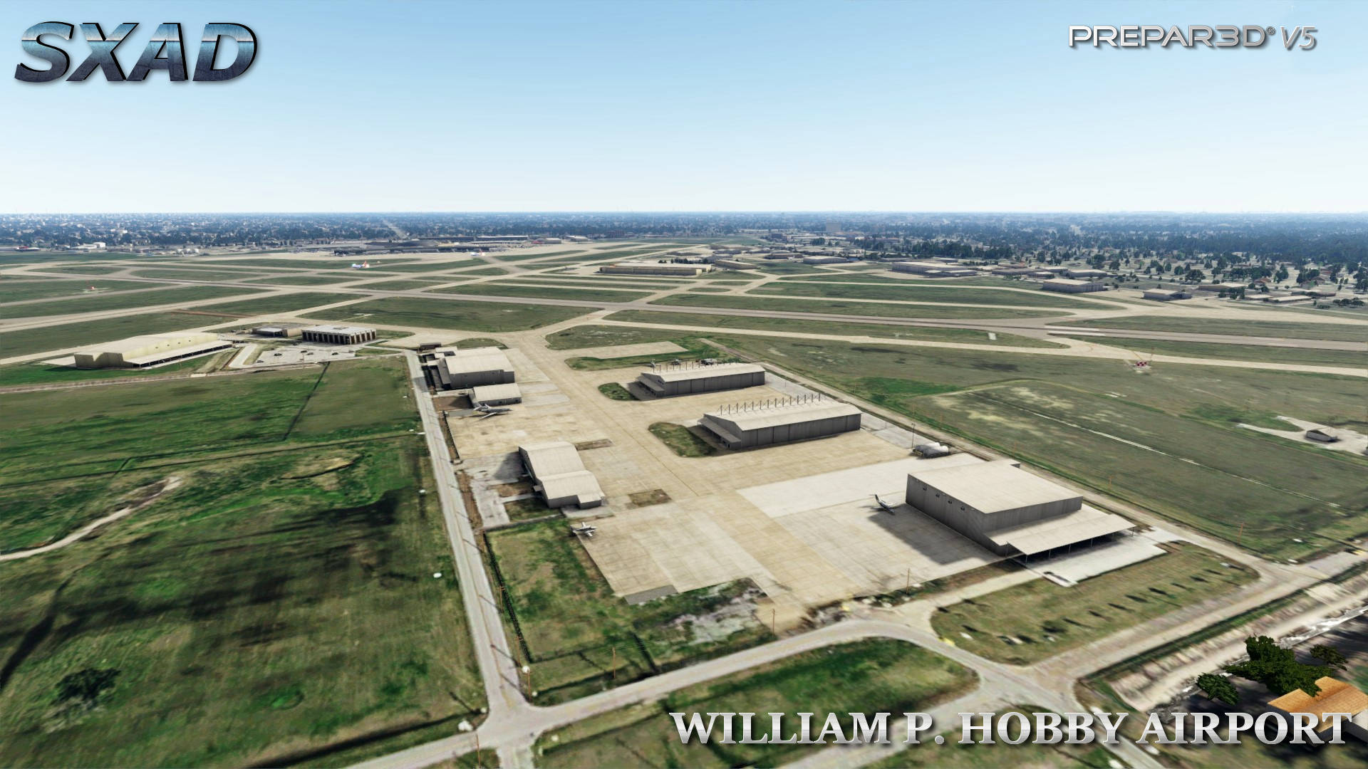 Just Flight - SXAD KHOU William P. Hobby Airport