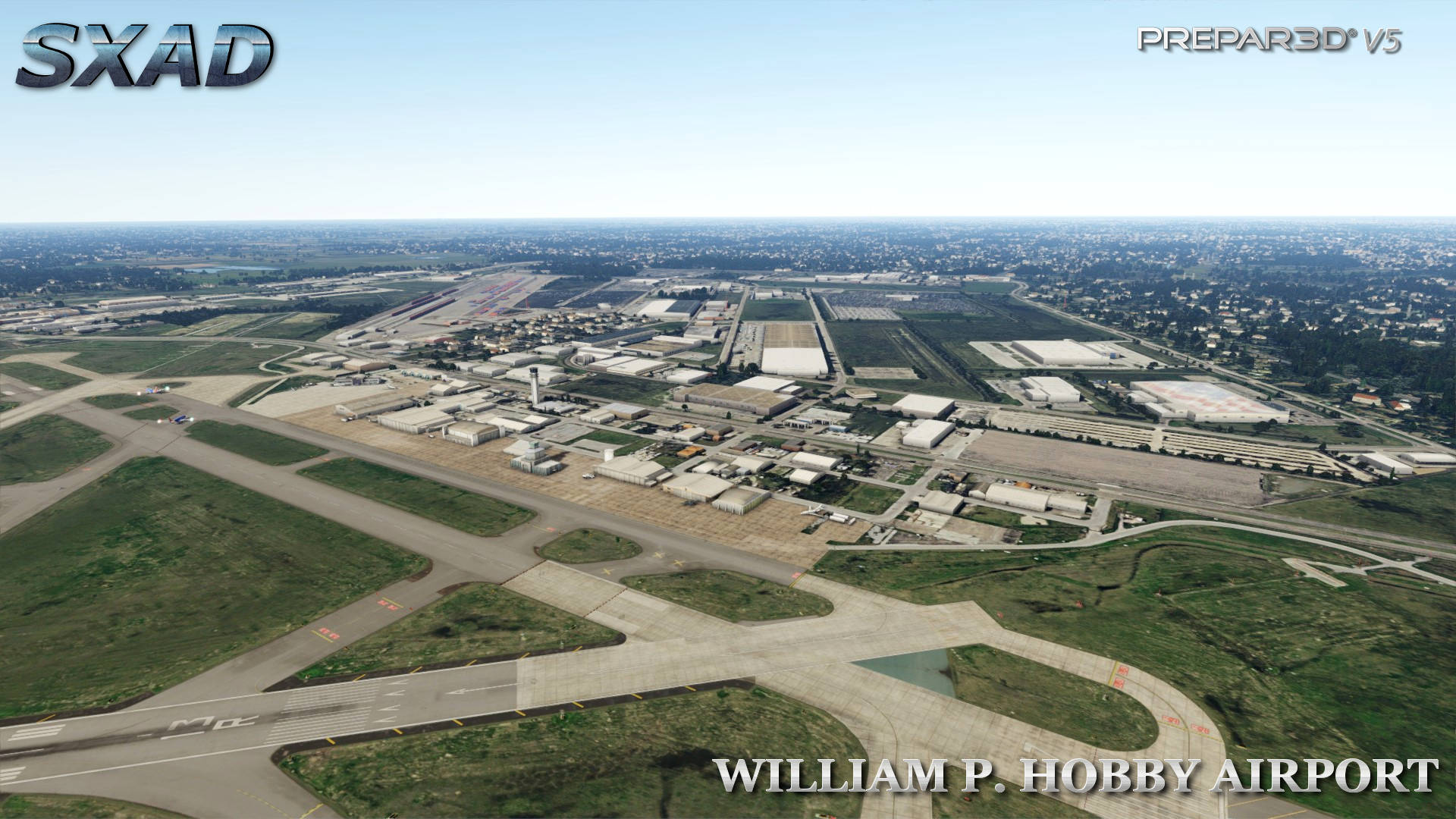 Just Flight - SXAD KHOU William P. Hobby Airport