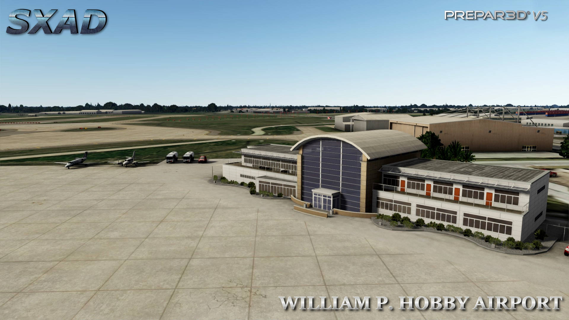 Just Flight - SXAD KHOU William P. Hobby Airport