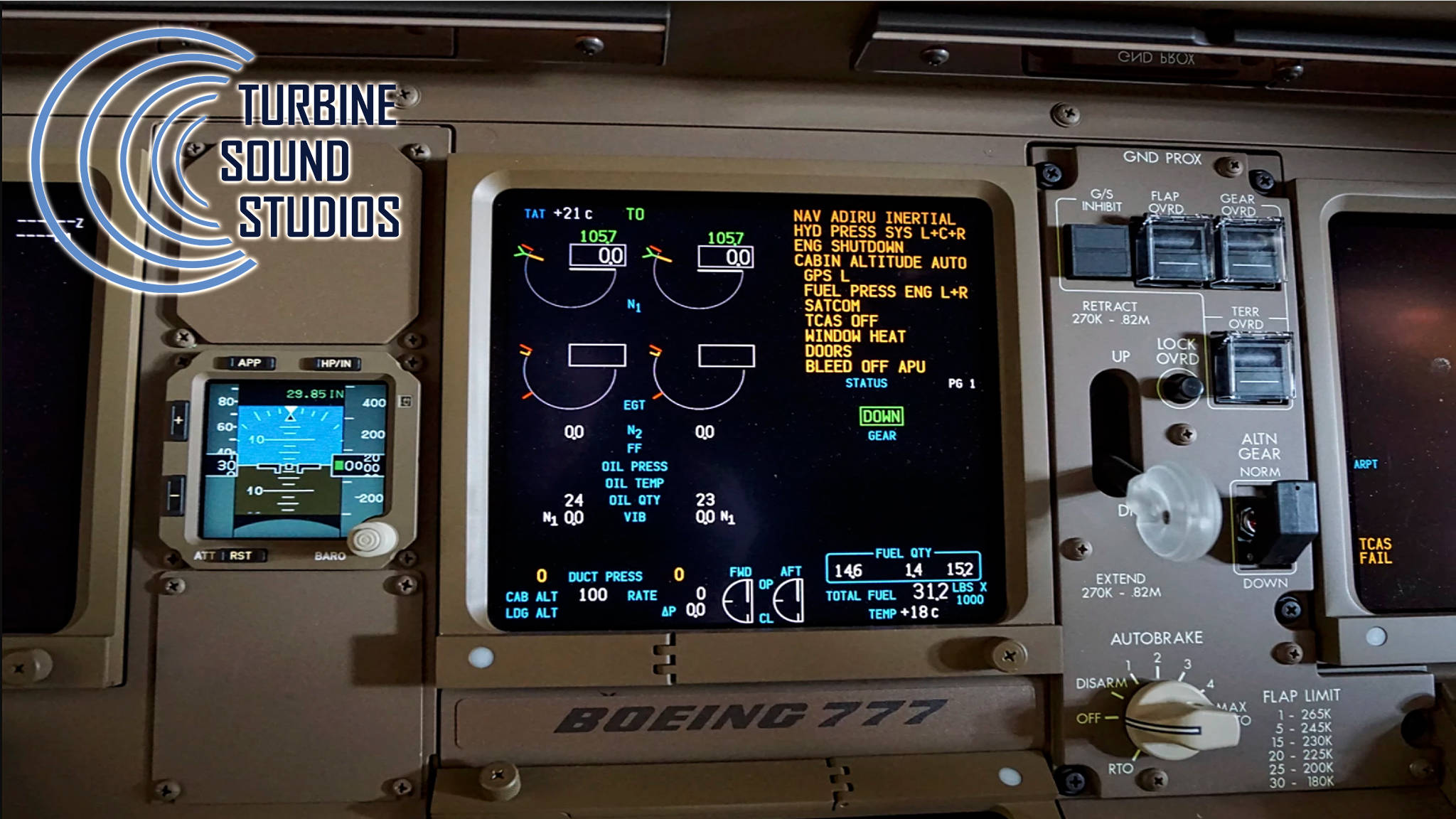 Just Flight - TSS Boeing 777 PW-4090 Pilot Edition Sound Package