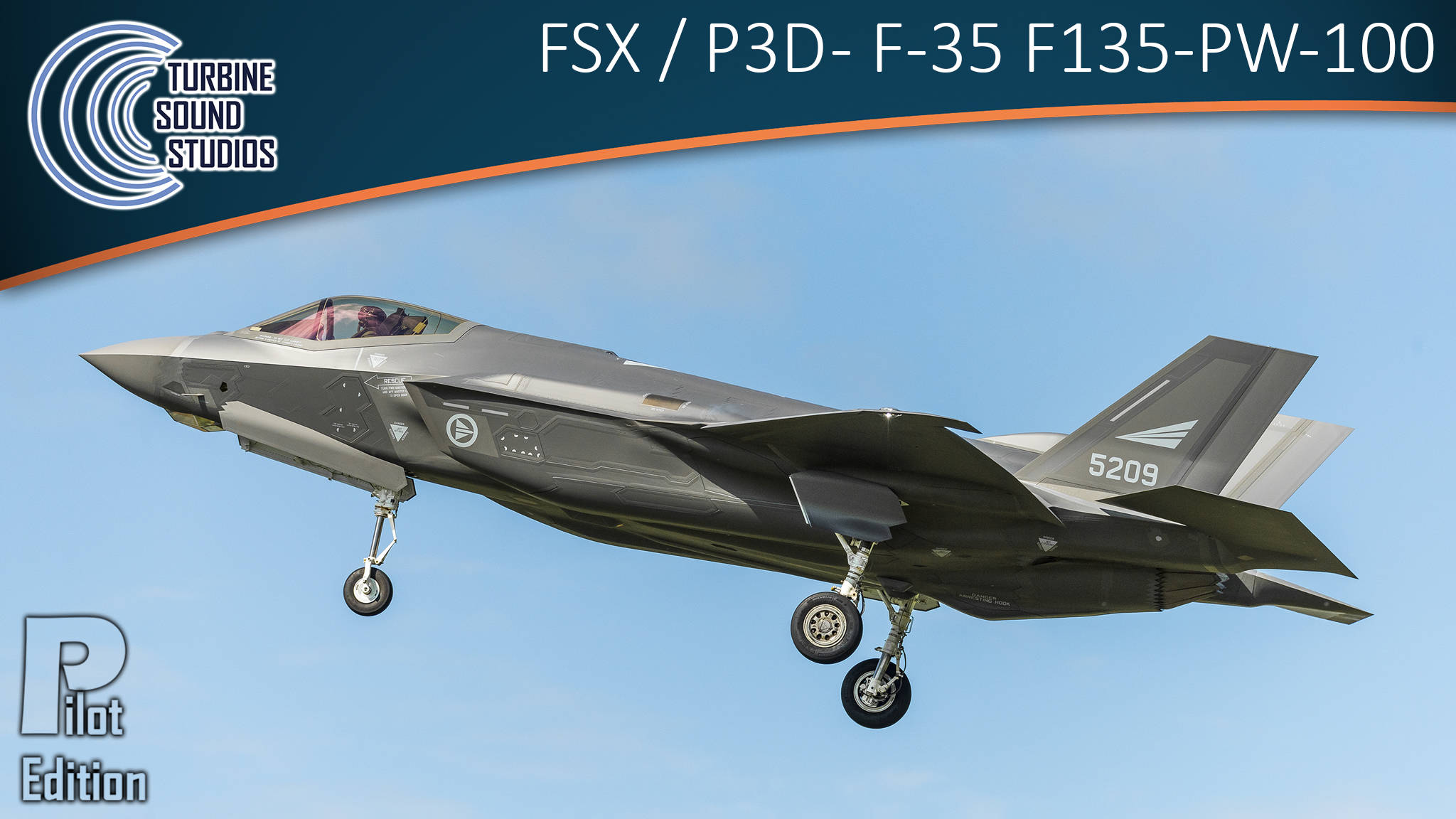 Just Flight - TSS F-35 F135-PW-100 Lightning II Pilot Edition Sound Package