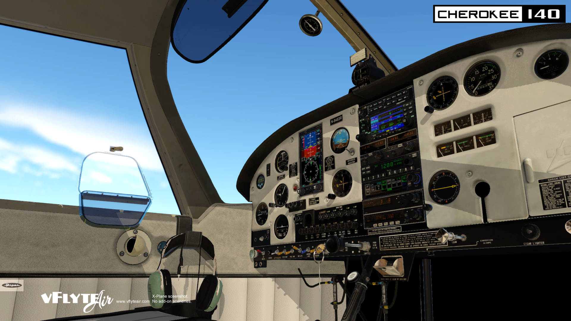 Just Flight - vFlyteAir Piper Cherokee 140 (X-Plane 12)