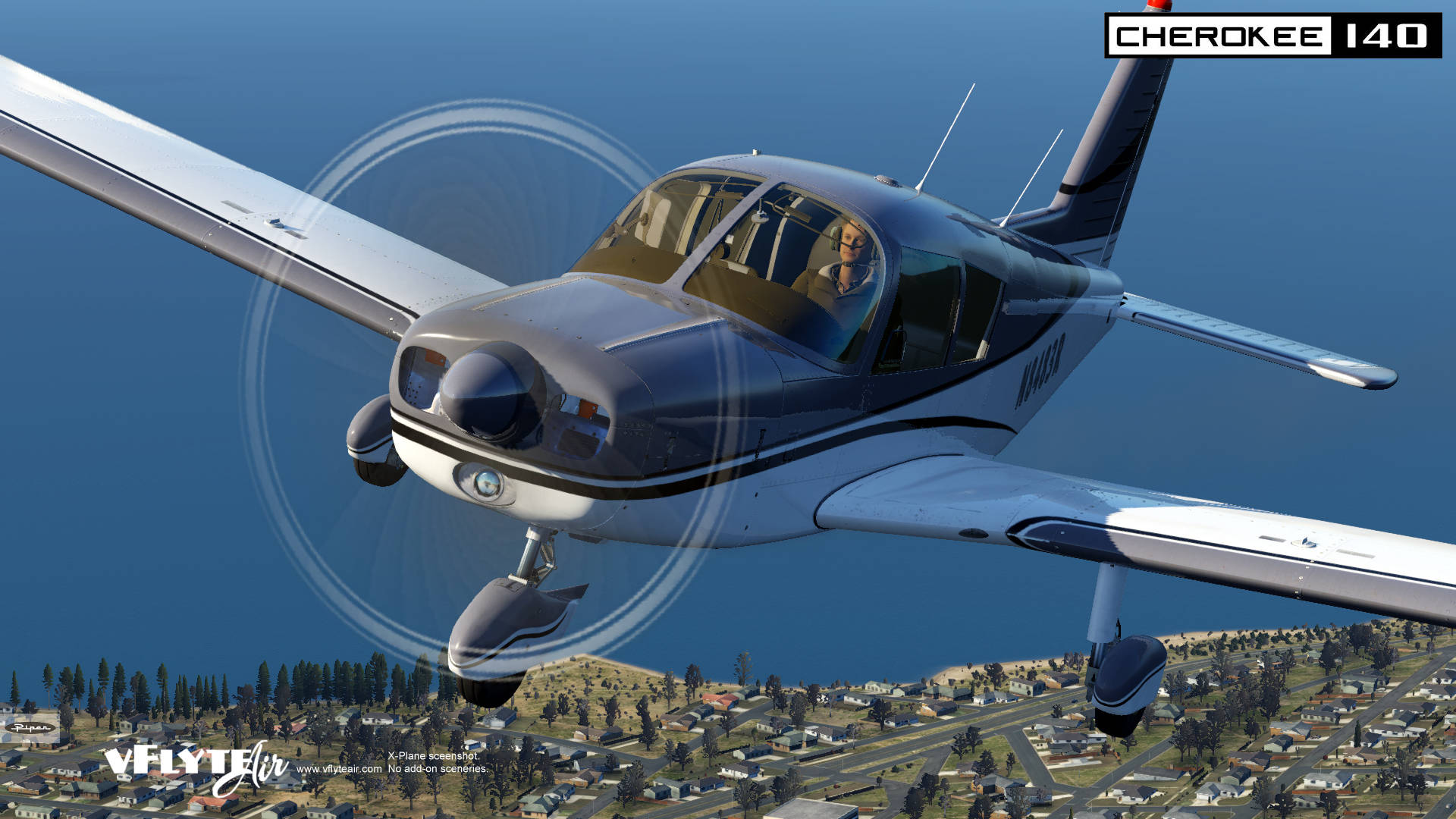 Just Flight - vFlyteAir Piper Cherokee 140 (X-Plane 12)
