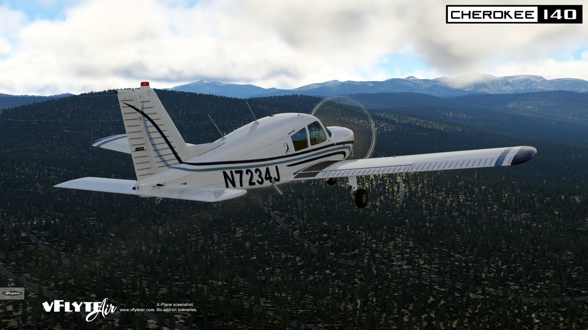 Just Flight - vFlyteAir Piper Cherokee 140 (X-Plane 12)