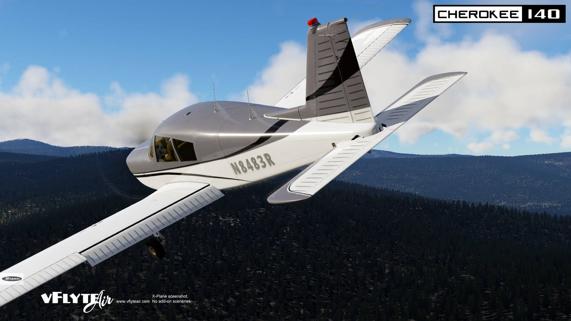 Just Flight - vFlyteAir Piper Cherokee 140 (X-Plane 12)