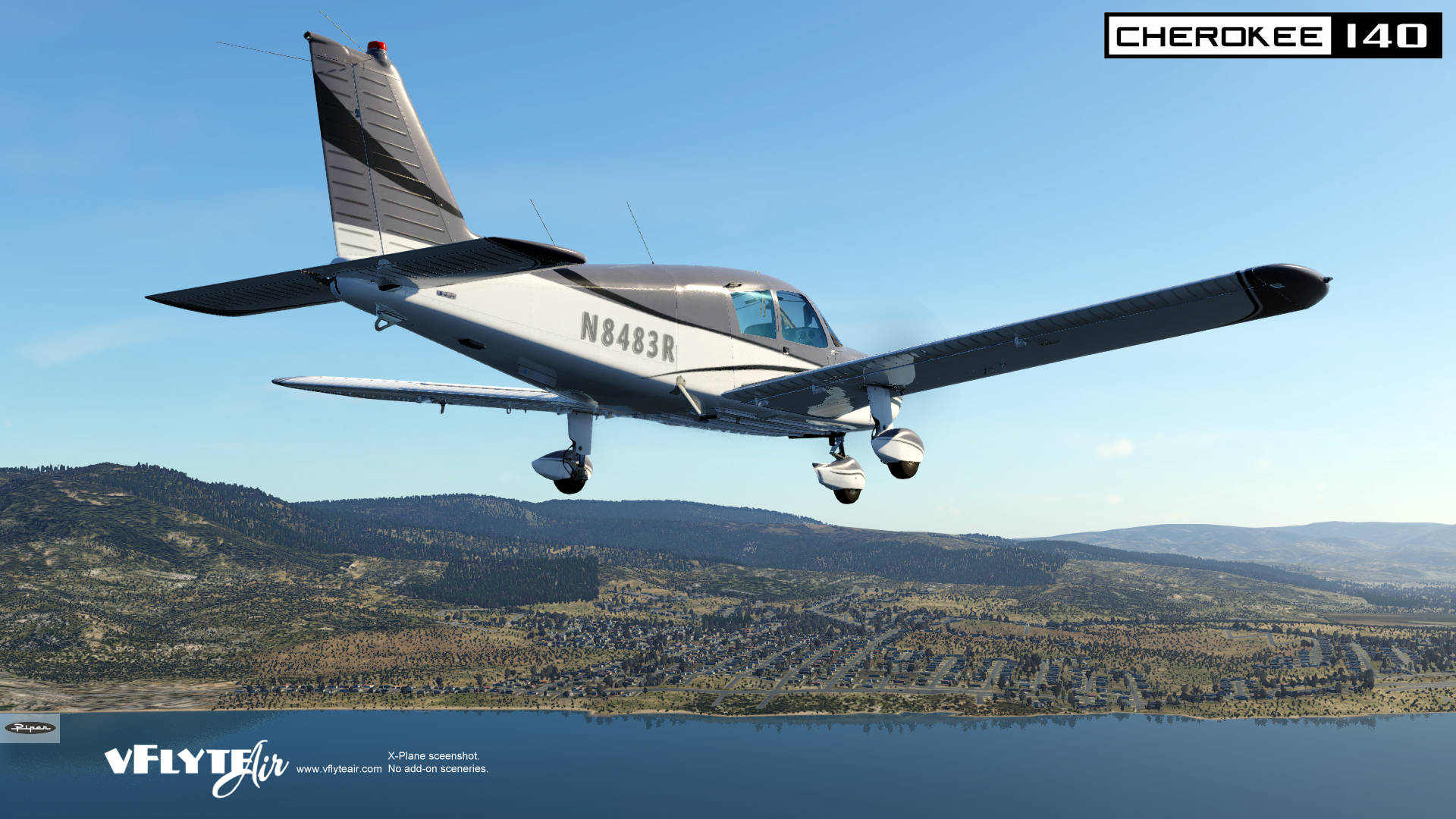 Just Flight - vFlyteAir Piper Cherokee 140 (X-Plane 12)