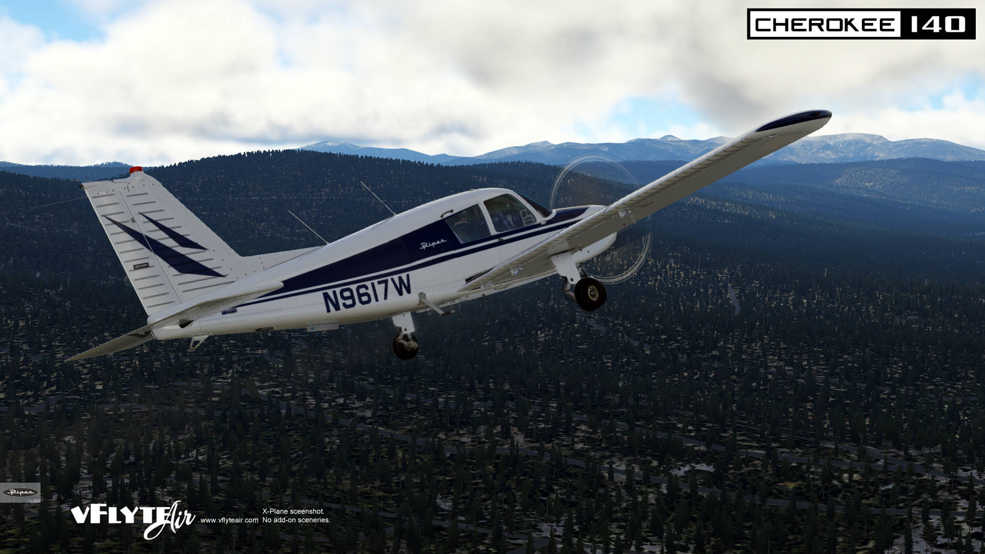 Just Flight - vFlyteAir Piper Cherokee 140 (X-Plane 12)
