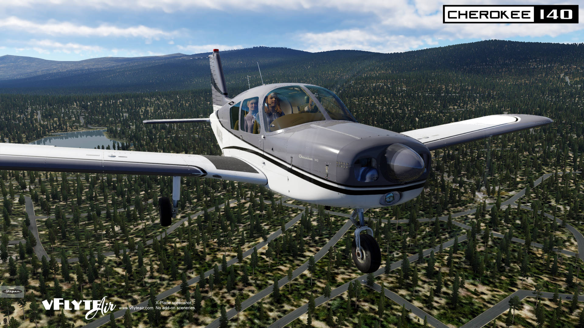 Just Flight - vFlyteAir Piper Cherokee 140 (X-Plane 12)