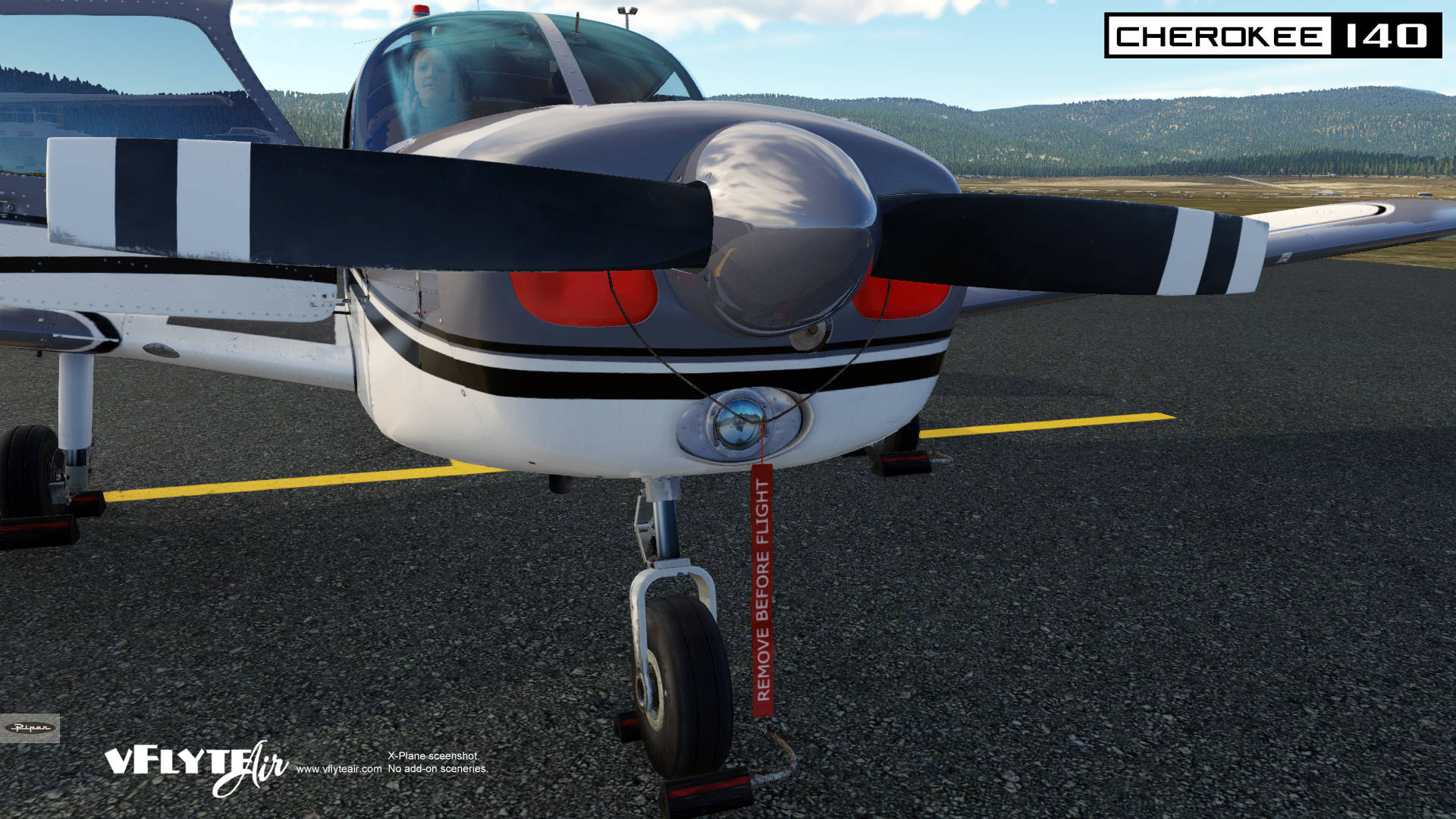 Just Flight - vFlyteAir Piper Cherokee 140 (X-Plane 12)