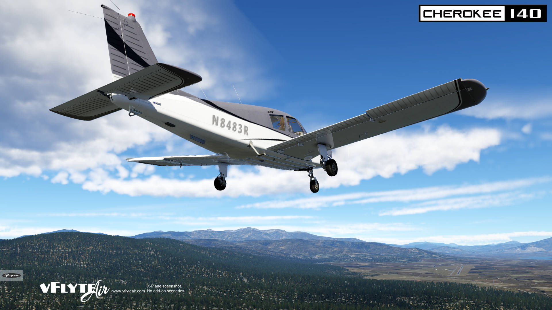 Just Flight - vFlyteAir Piper Cherokee 140 (X-Plane 12)