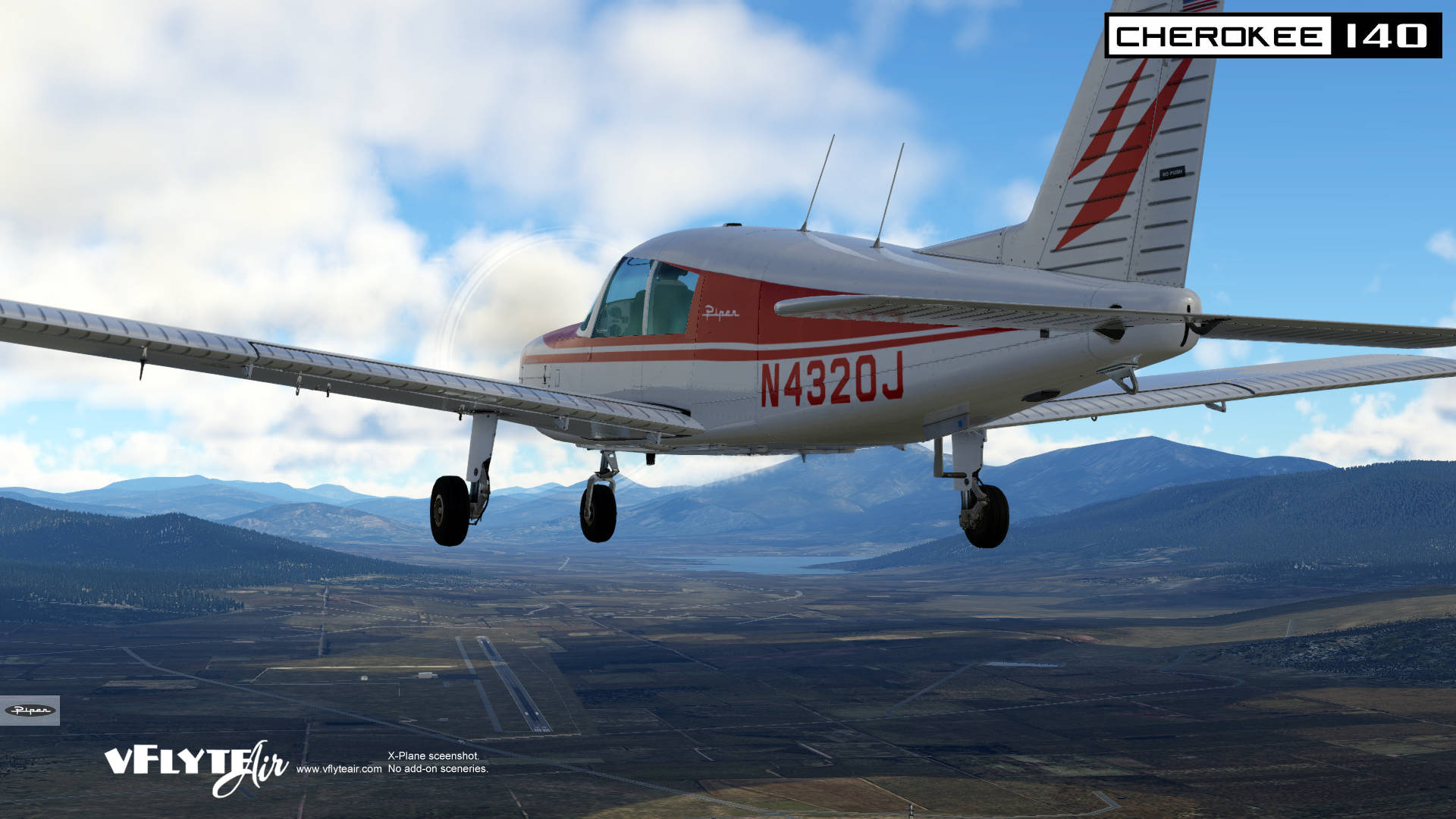 Just Flight - vFlyteAir Piper Cherokee 140 (X-Plane 12)