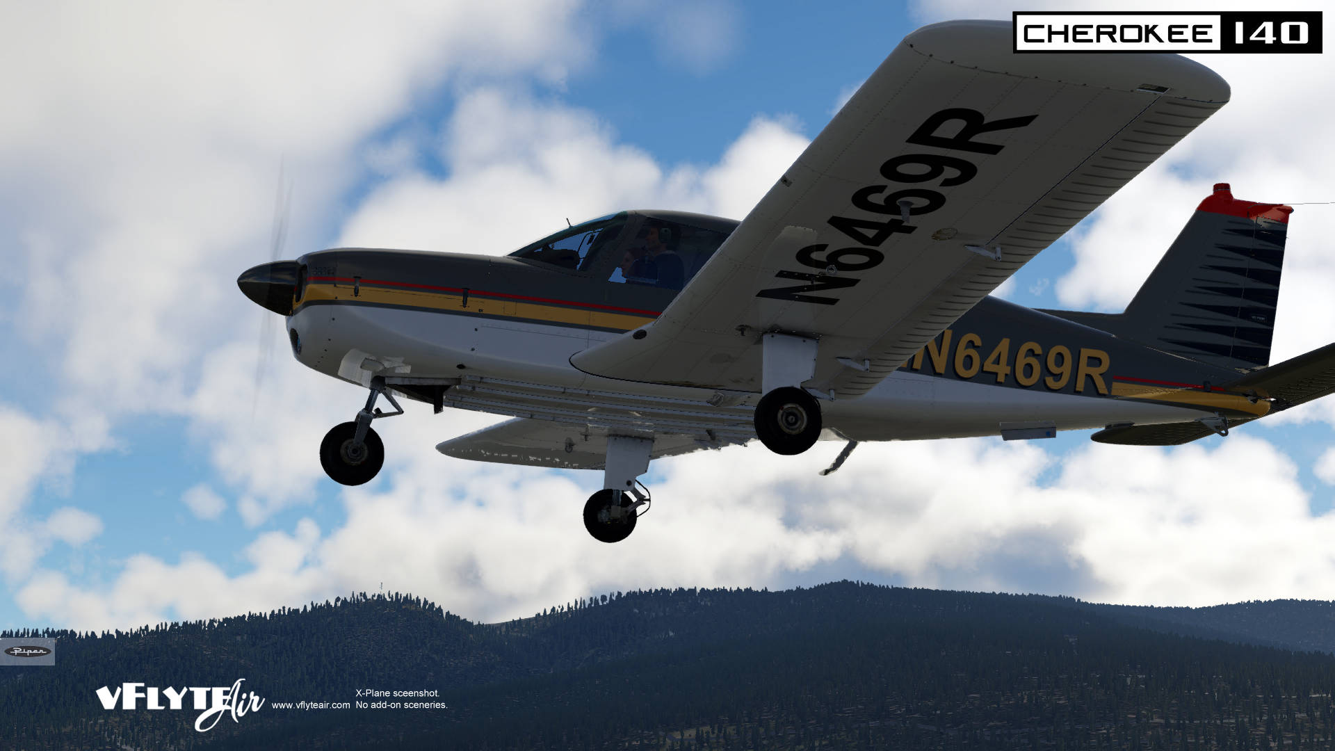 Just Flight - vFlyteAir Piper Cherokee 140 (X-Plane 12)