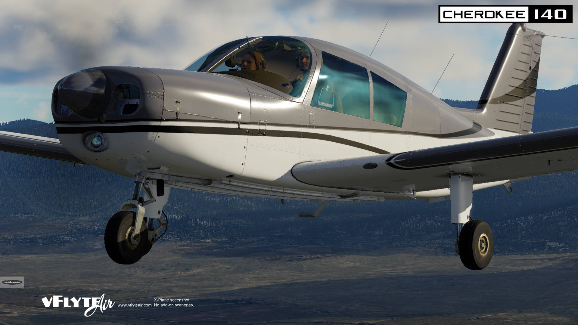Just Flight - vFlyteAir Piper Cherokee 140 (X-Plane 12)