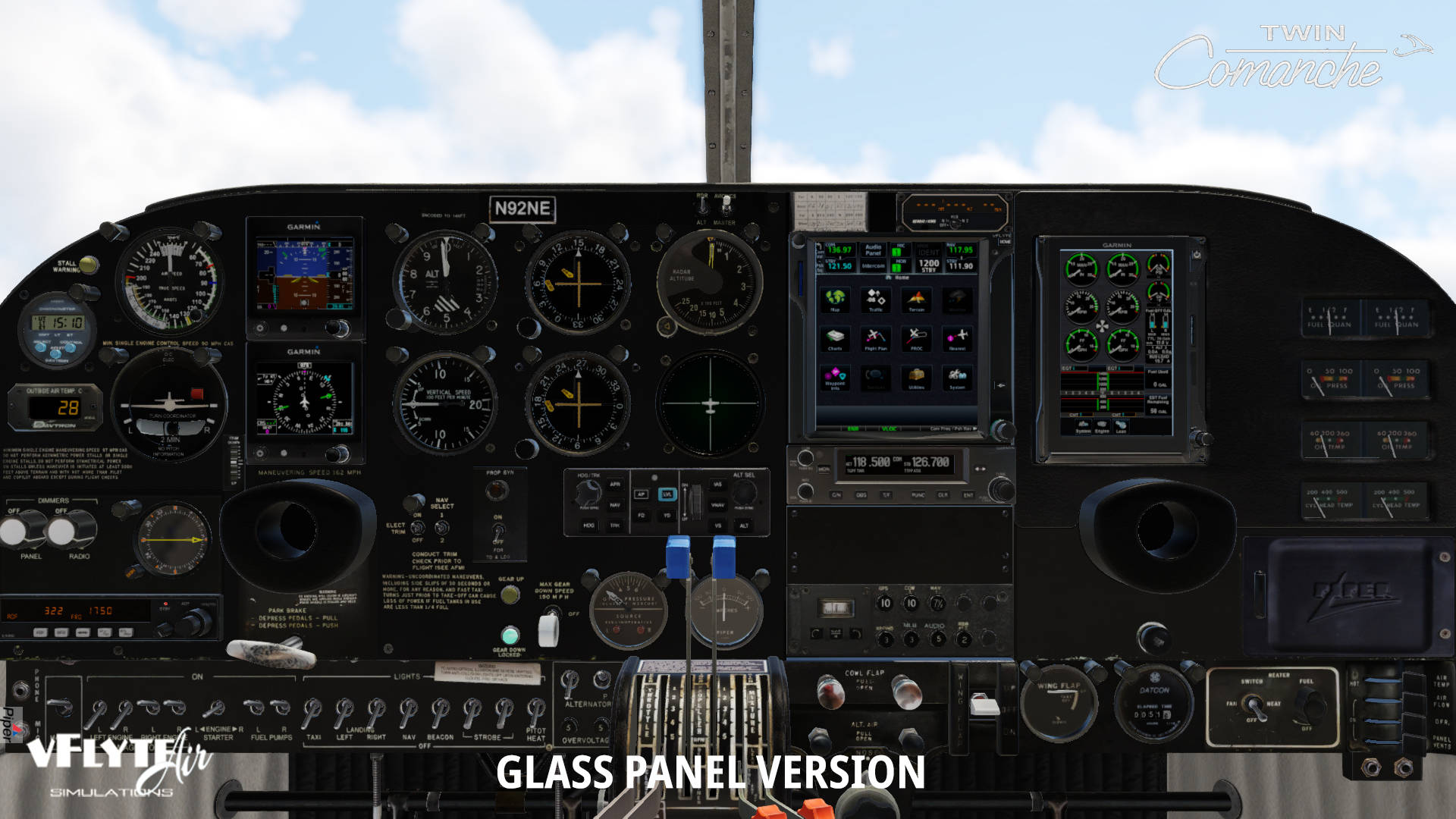 Just Flight - vFlyteAir Piper PA-30 Twin Comanche (X-Plane 12)