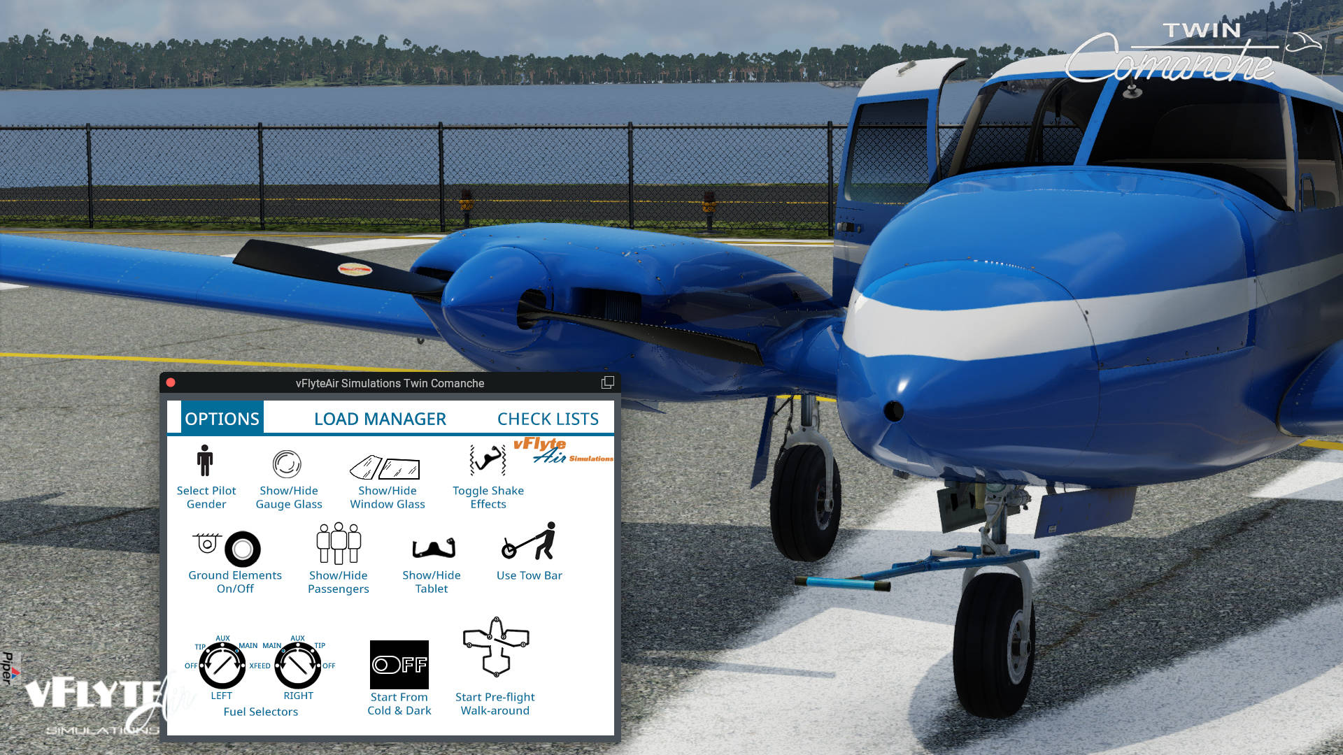 Just Flight - vFlyteAir Piper PA-30 Twin Comanche (X-Plane 12)