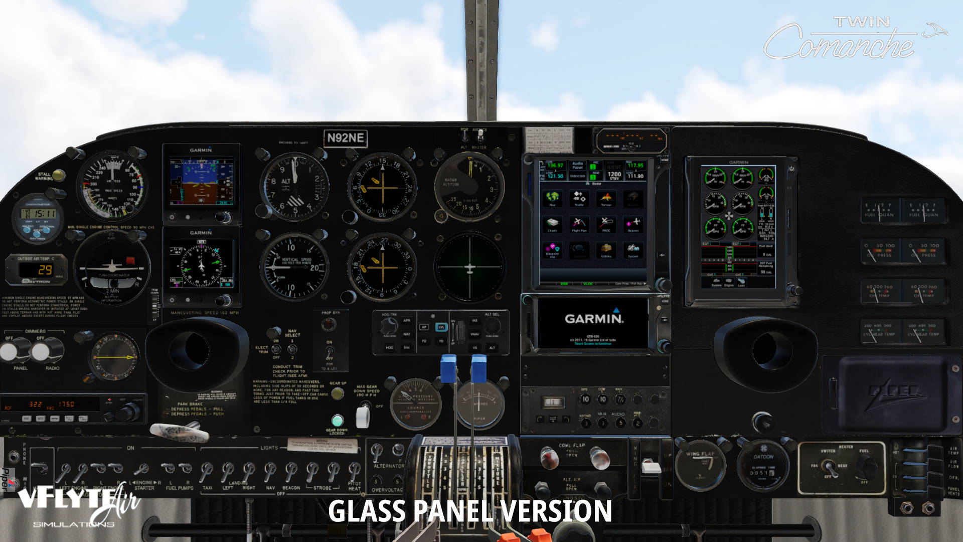 Just Flight - vFlyteAir Piper PA-30 Twin Comanche (X-Plane 12)