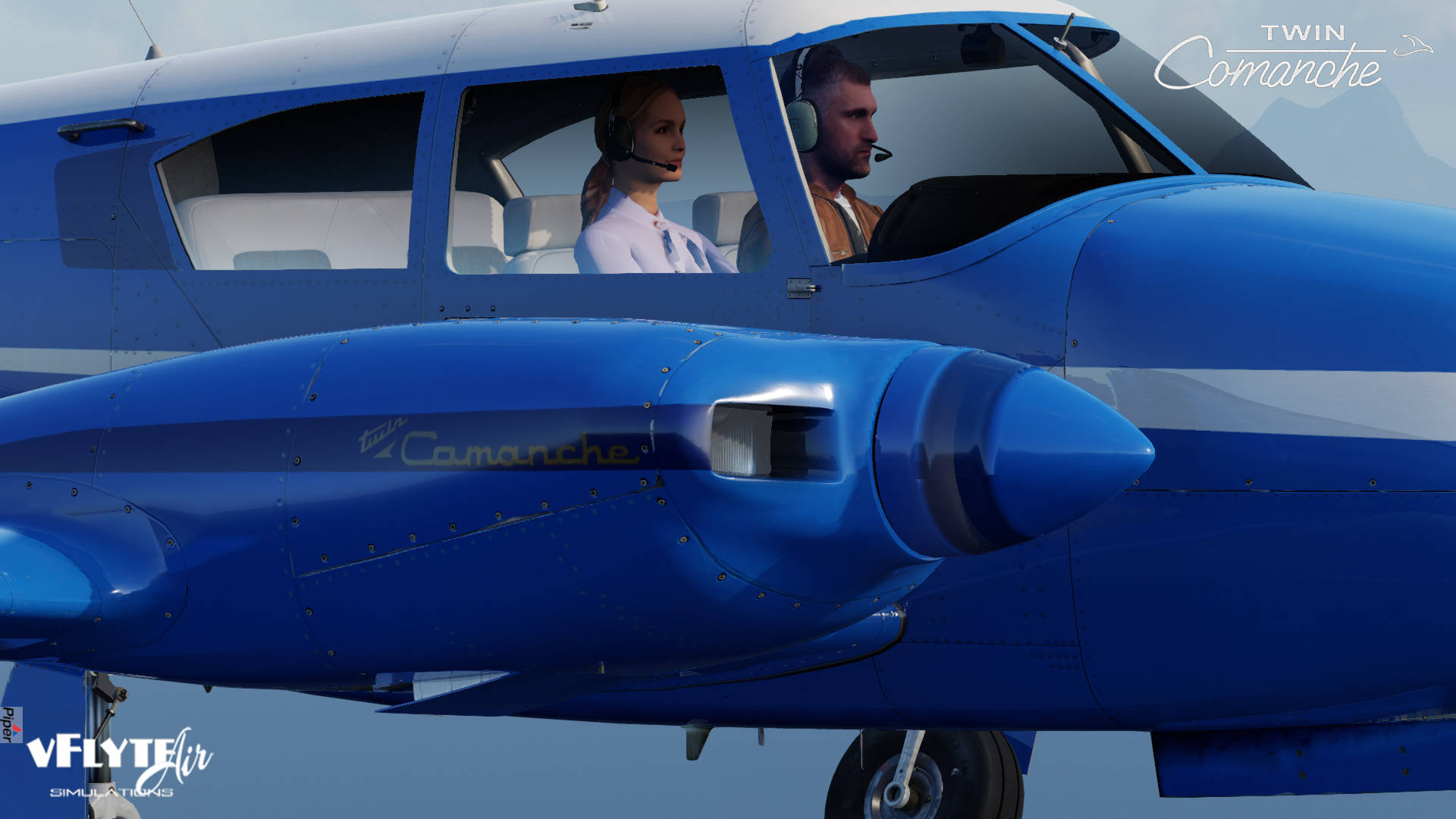 Just Flight - vFlyteAir Piper PA-30 Twin Comanche (X-Plane 12)