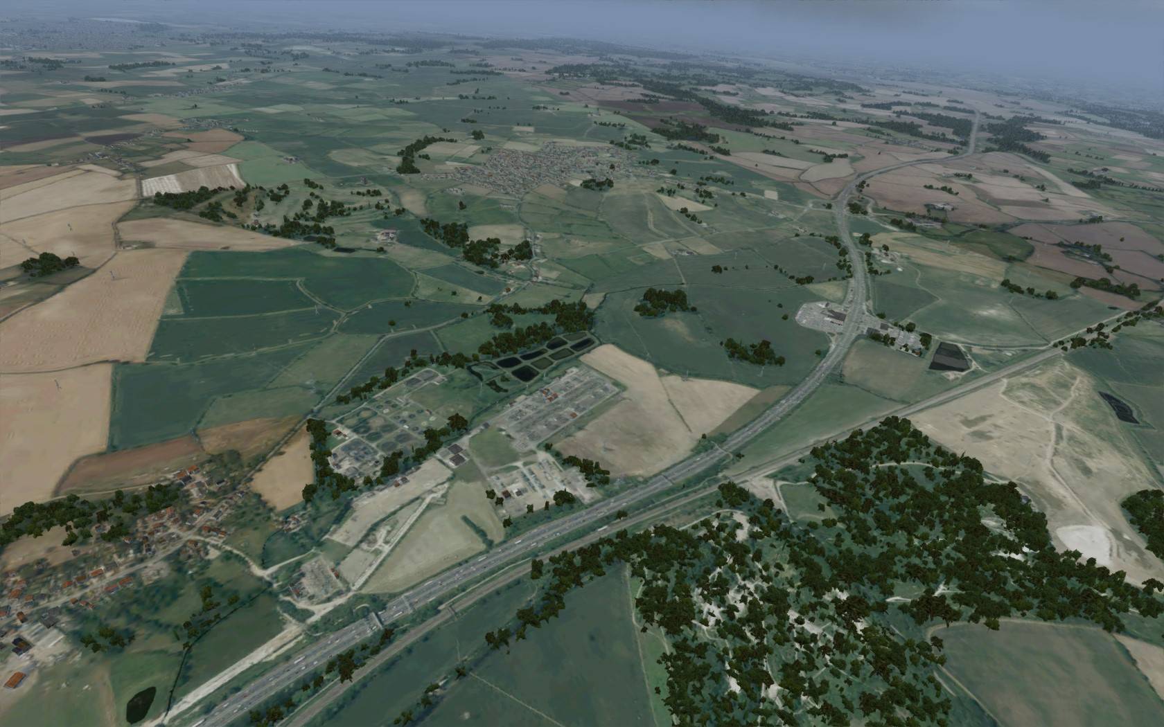 Just Flight - VFR Real Scenery NexGen 3D: England, Wales & Scotland