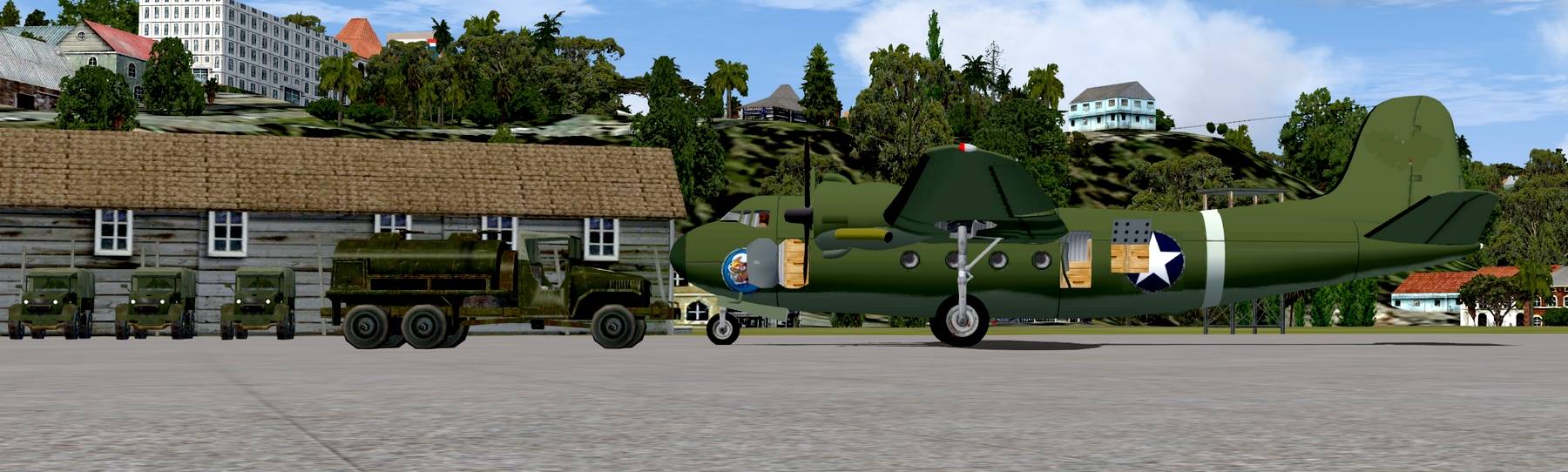Just Flight - RCS WW2 ATC Pacific Wings - Intratheatre Air Transport